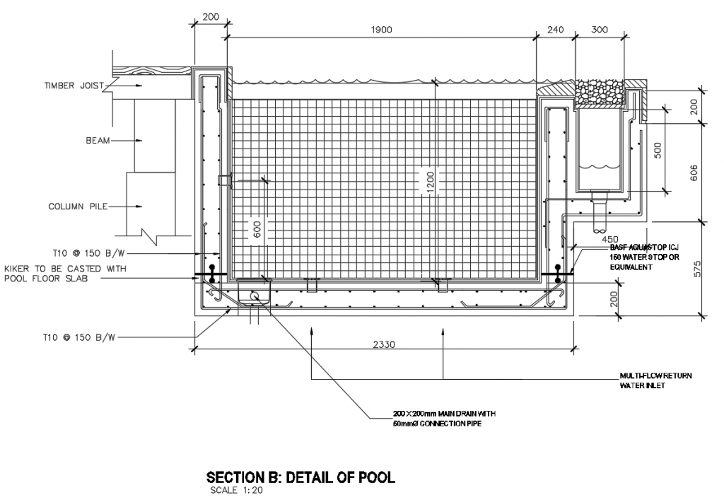 Structural Design of Single Storey Water Villa | Design Express